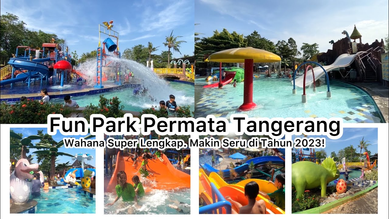 Funpark Permata Tangerang‼️ HTM 20rb kok lengkap banget sihhh. Review ...