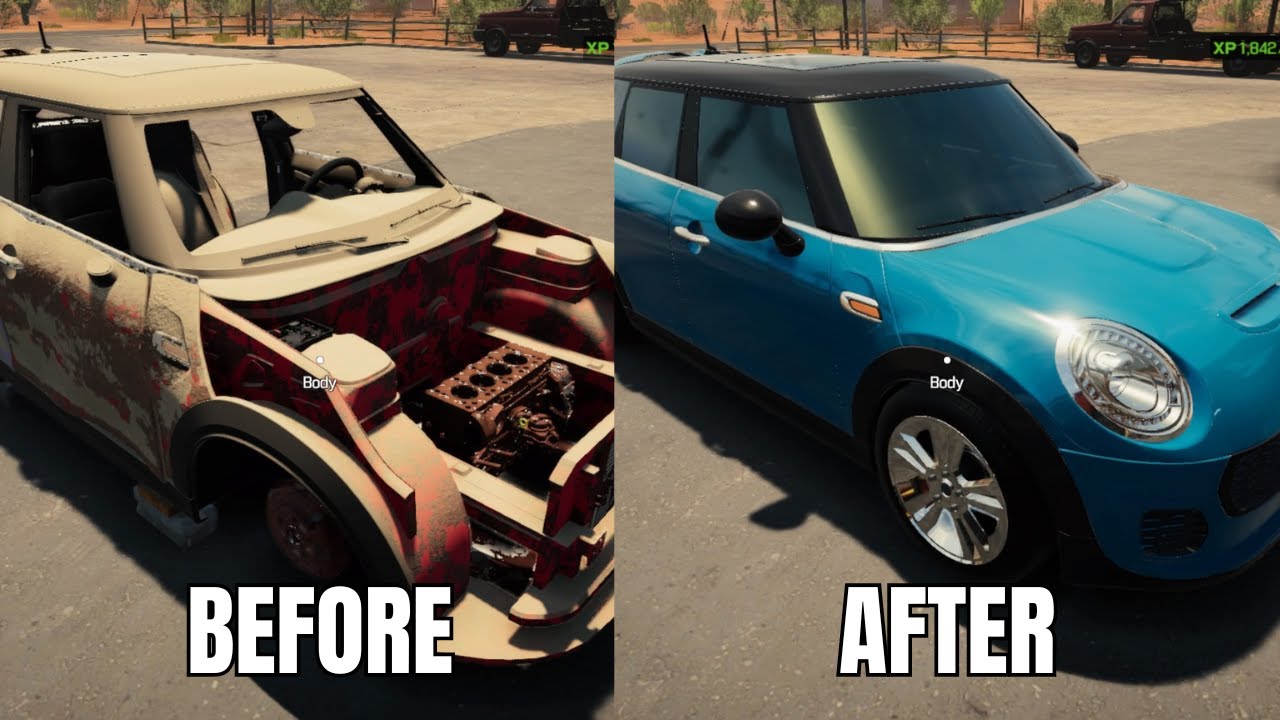 Car Mechanic Simulator 2021 Full Restoration Griffin Tyro (MINI Clubman ...