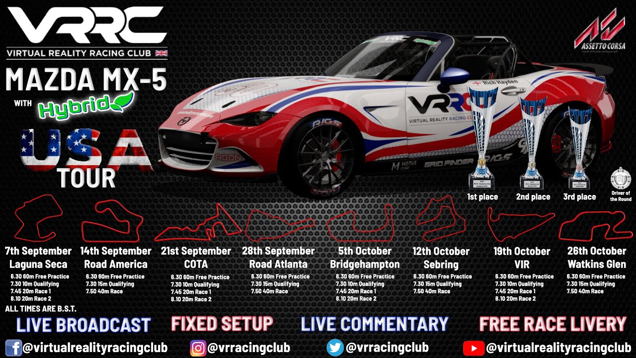 AGON by AOC MX-5 Turbo Cup - USA Tour - YouTube