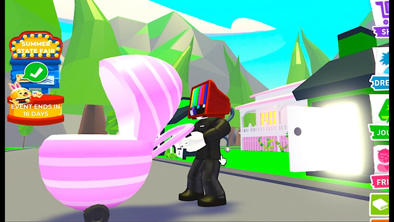 W/F/L? Trade Adopt Me - Easter Egg Stroller is an ultra-rare stroller ...