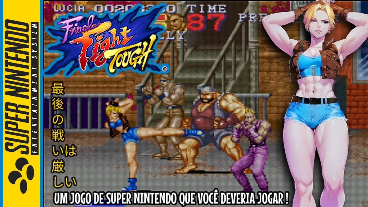 Final Fight Tough japan - longplay ( Super Nintendo ) - YouTube