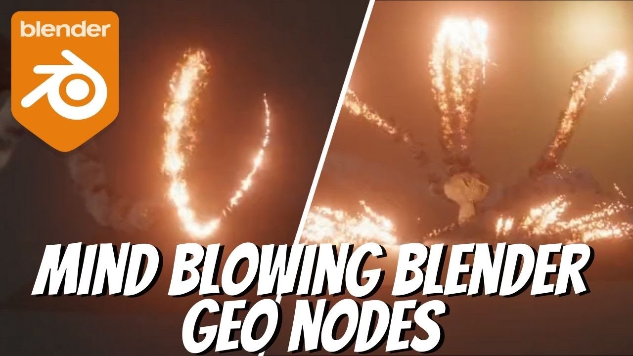 New Amazing Geometry Nodes Blender Projects - Blender Geometry Nodes #7 ...