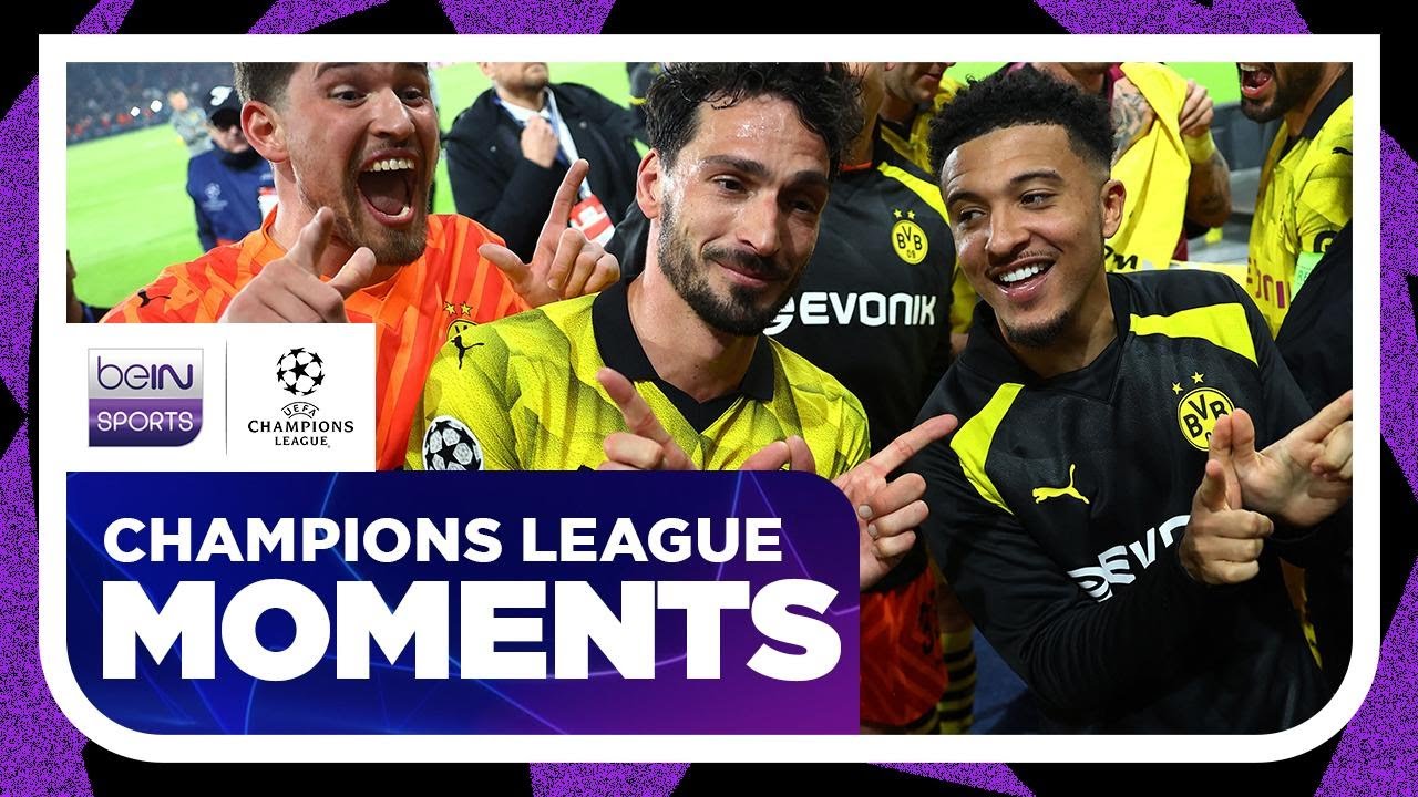 Full-time SCENES as Dortmund celebrates advancing to final | UCL 23/24 ...