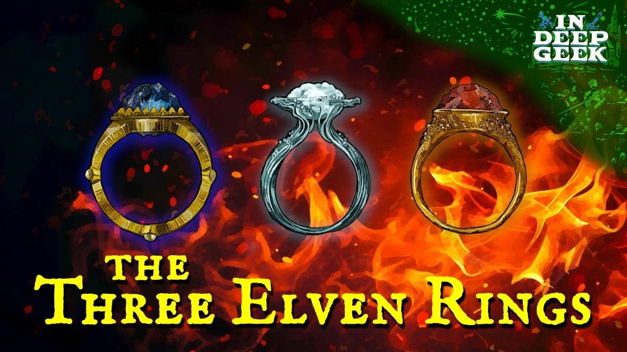 The Three Elven Rings Explained - YouTube