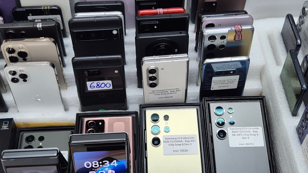 1/3 Shap R8 pro 8tr5, 12 pro 8tr5, S10e, S21 5G -S23 5G, zford 5 256GB ...