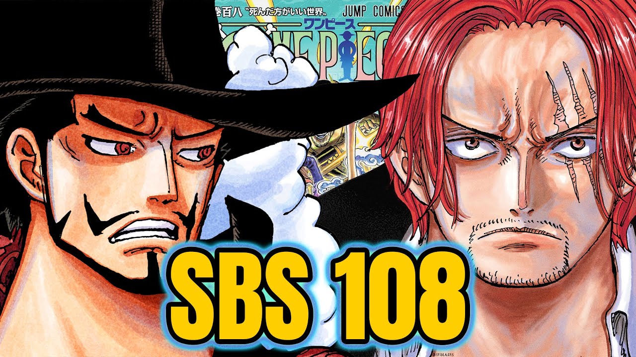 SBS VOLUME 108 ONE PIECE: il PASSATO di MIHAWK e il CARISMA di SHANKS ...