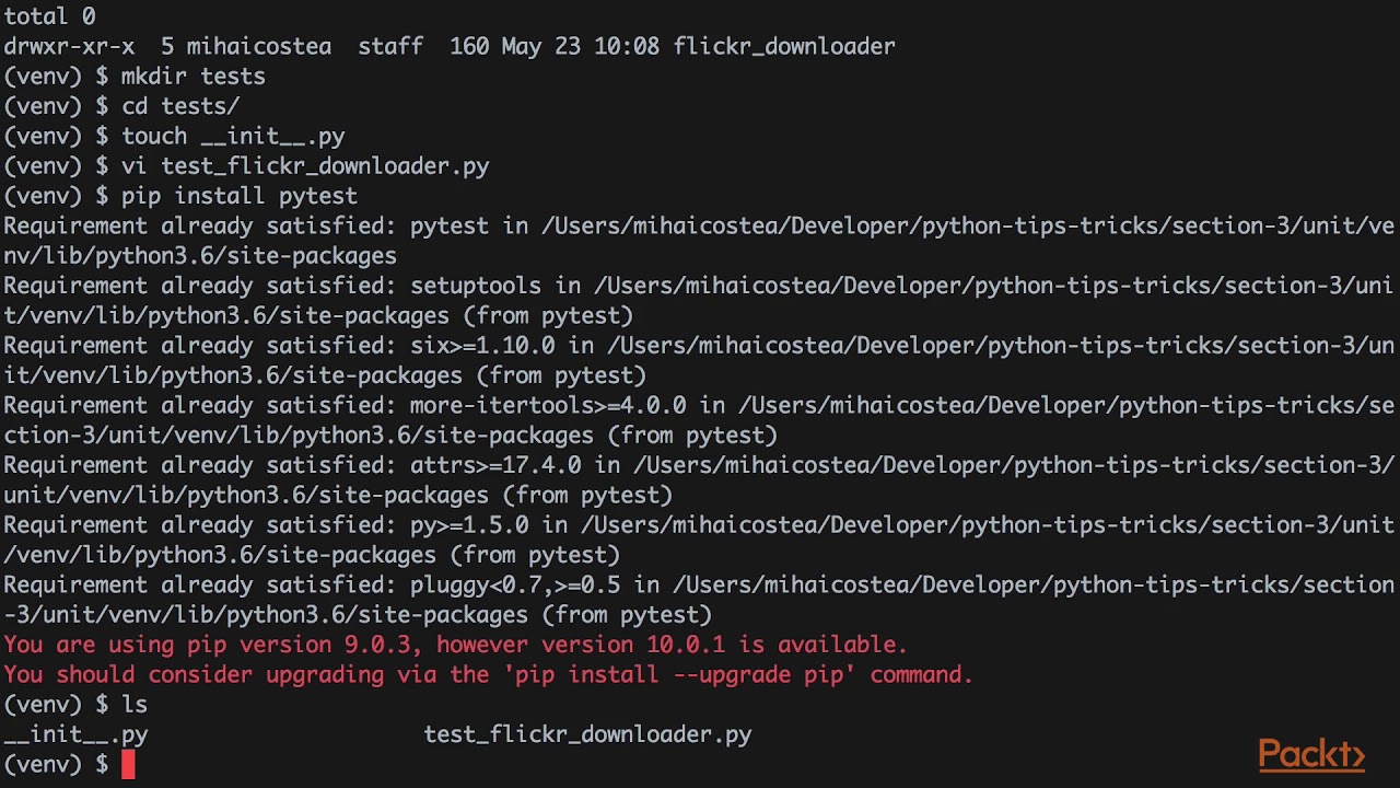 Tips, Tricks, & Techniques for Python Application Development :Unit ...