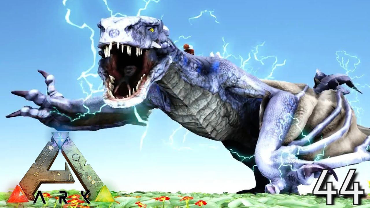 THE MIGHTY DIOREX THUNDER LIZARD !!! ARK: SURVIVAL EVOLVED GENOMES MEGA ...