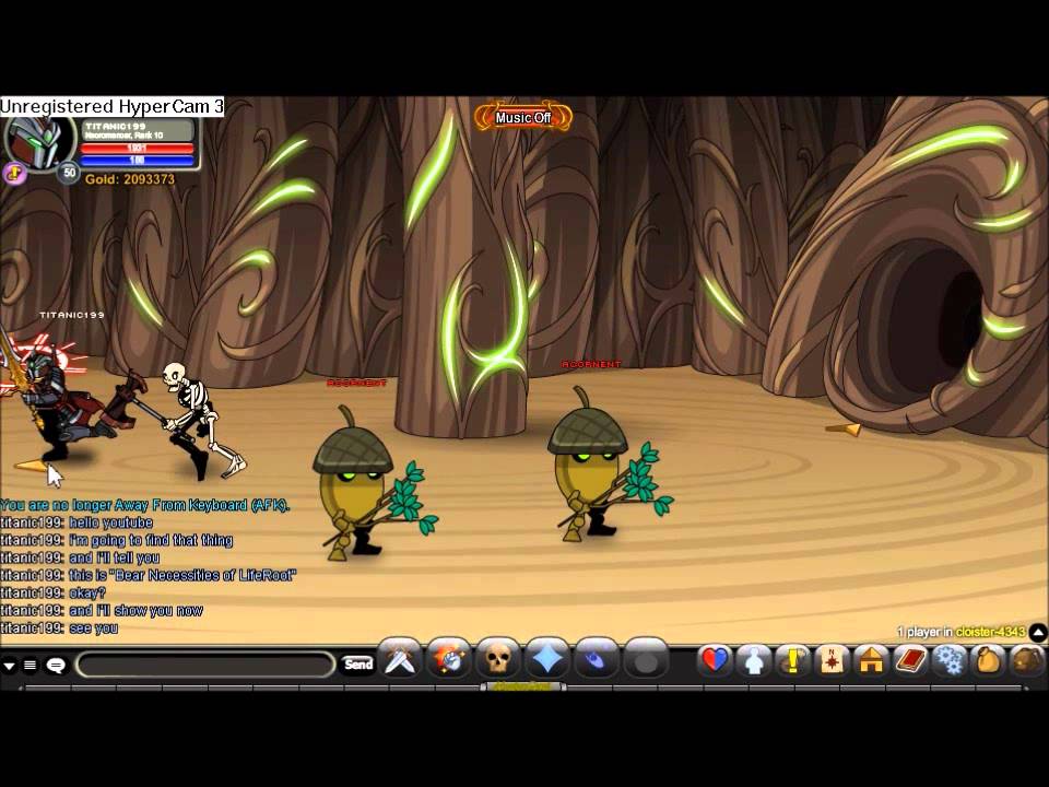 AQ Worlds "Bear Necessities of LifeRoot" (Quest) - YouTube