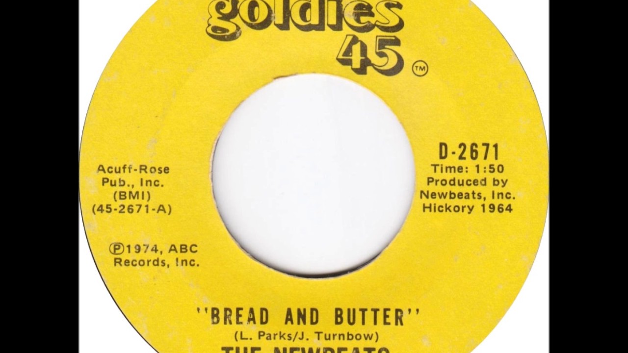 The Newbeats - Bread And Butter - YouTube