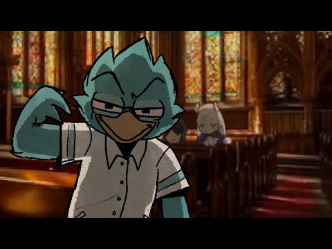 Berdly’s stupid pose (DELTARUNE animatic)