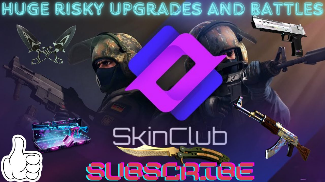 HUGE RISKY UPGRADES ON (SKIN.CLUB) - YouTube