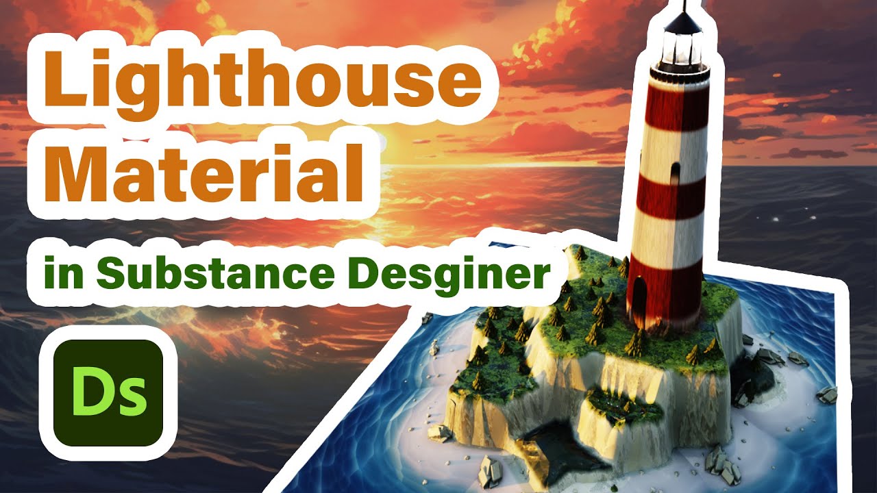 Procedural Lighthouse in Substance Designer - YouTube