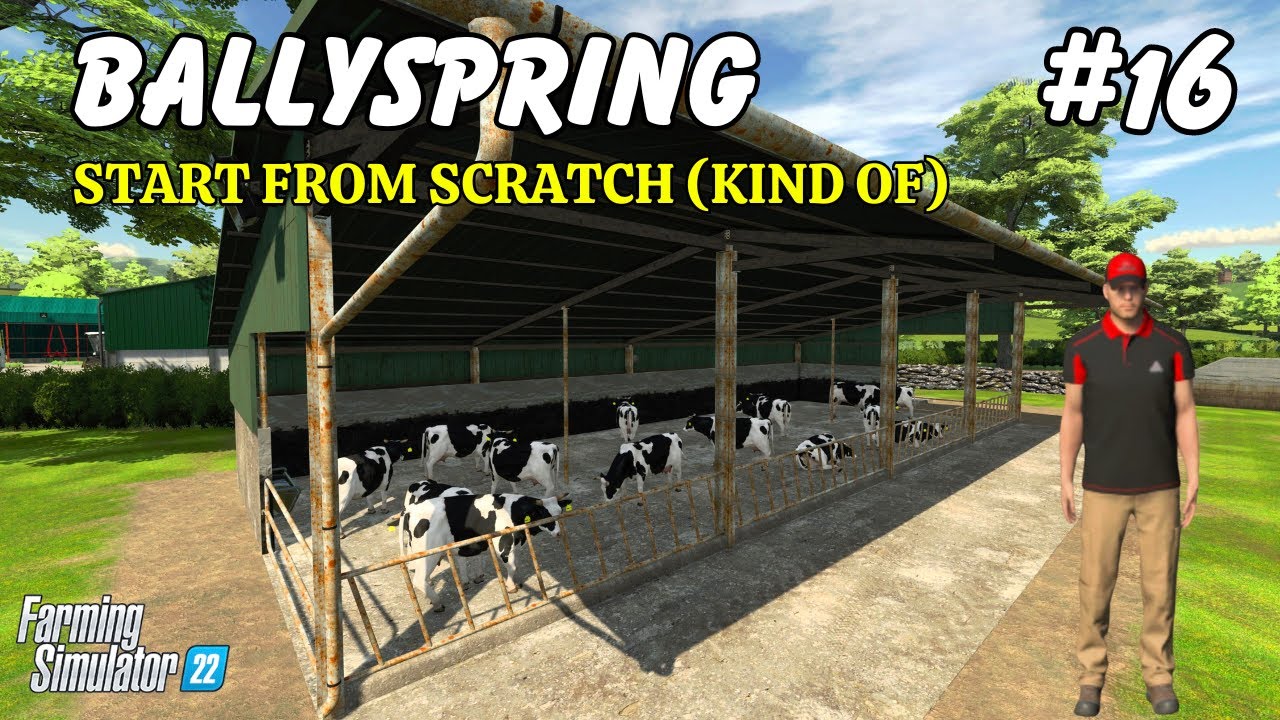 Mooo-ving Ahead in BALLYSPRING | Farming Simulator 22 Let's Play on PS5 ...
