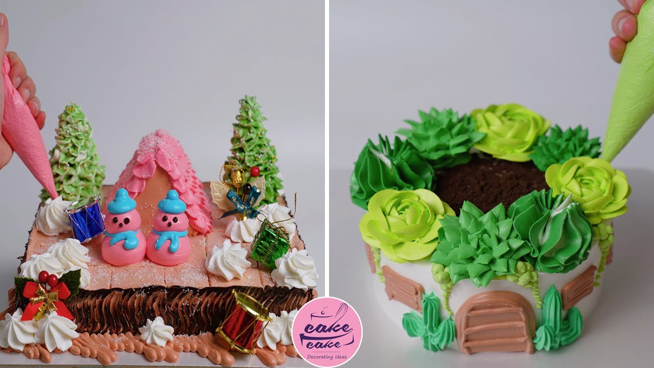 Oddly Satisfying Noel Cake Decorating Compilation | Tasty Plus Cake ...