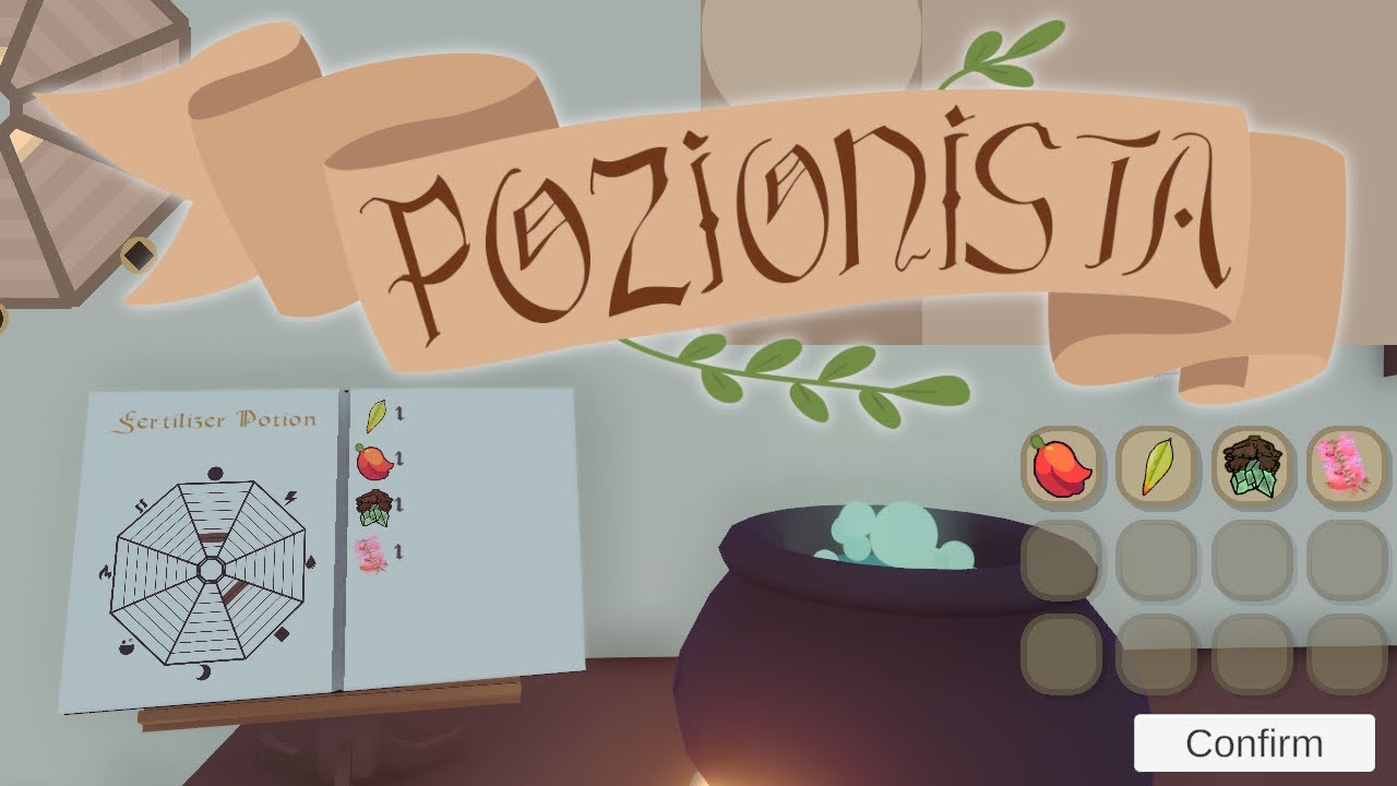 Pozionista my potion making game now on Steam | Gameplay trailer - YouTube