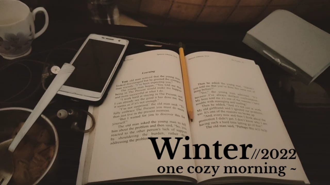 Winter vibes// cosy winter// cozy morning study // bgm piano - YouTube