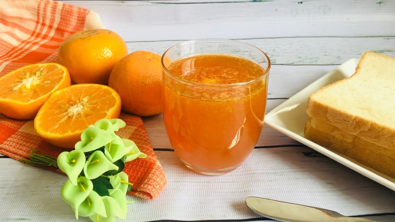 How to Make Orange Jam | Orange jelly recipe | Homemade Orange Jelly ...