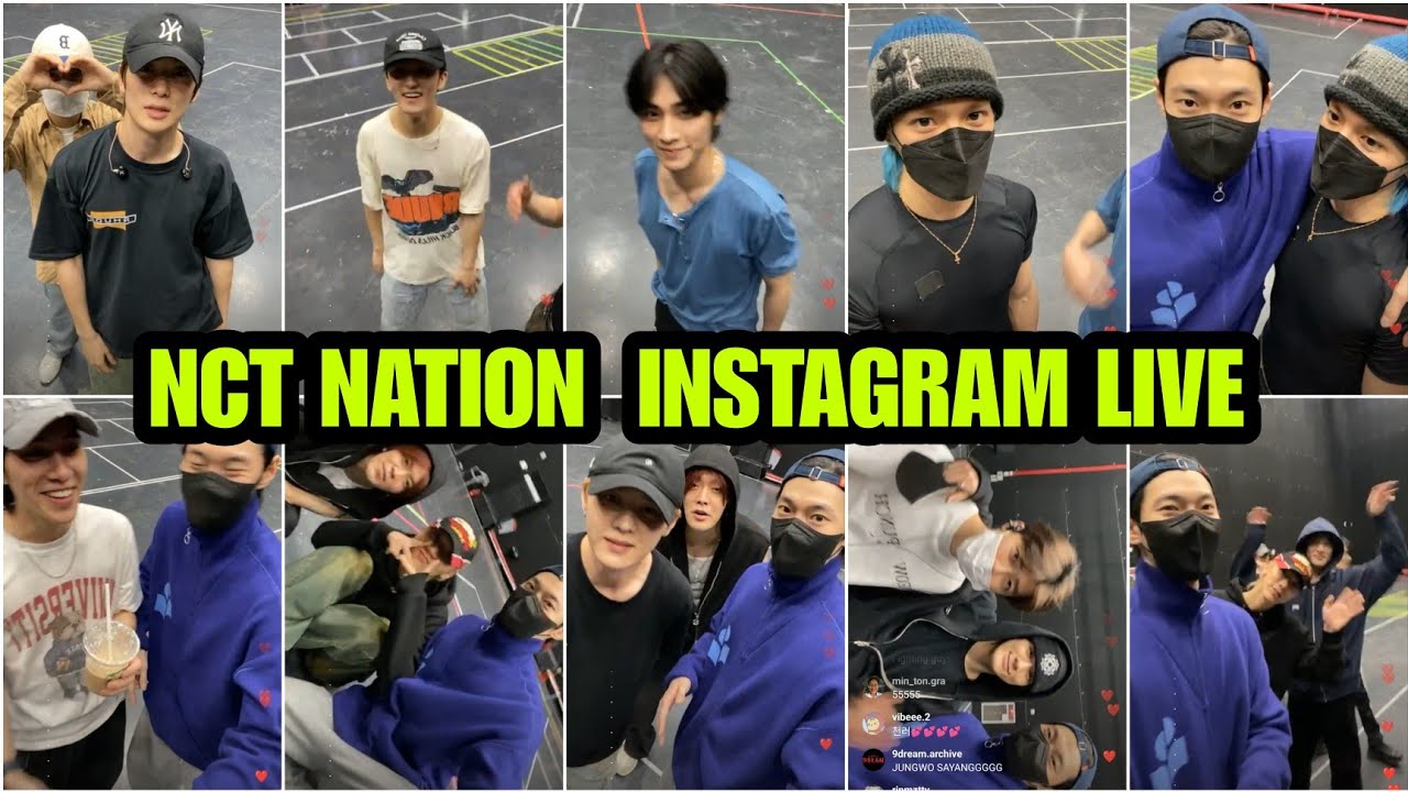 [20230823][FULL] NCT INSTAGRAM LIVE FULL MEMBER - YouTube