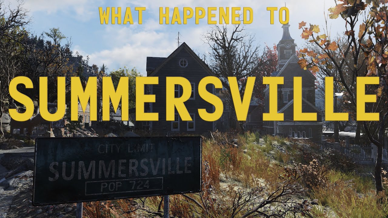 Fallout 76 Lore - What Happened to Summersville - YouTube