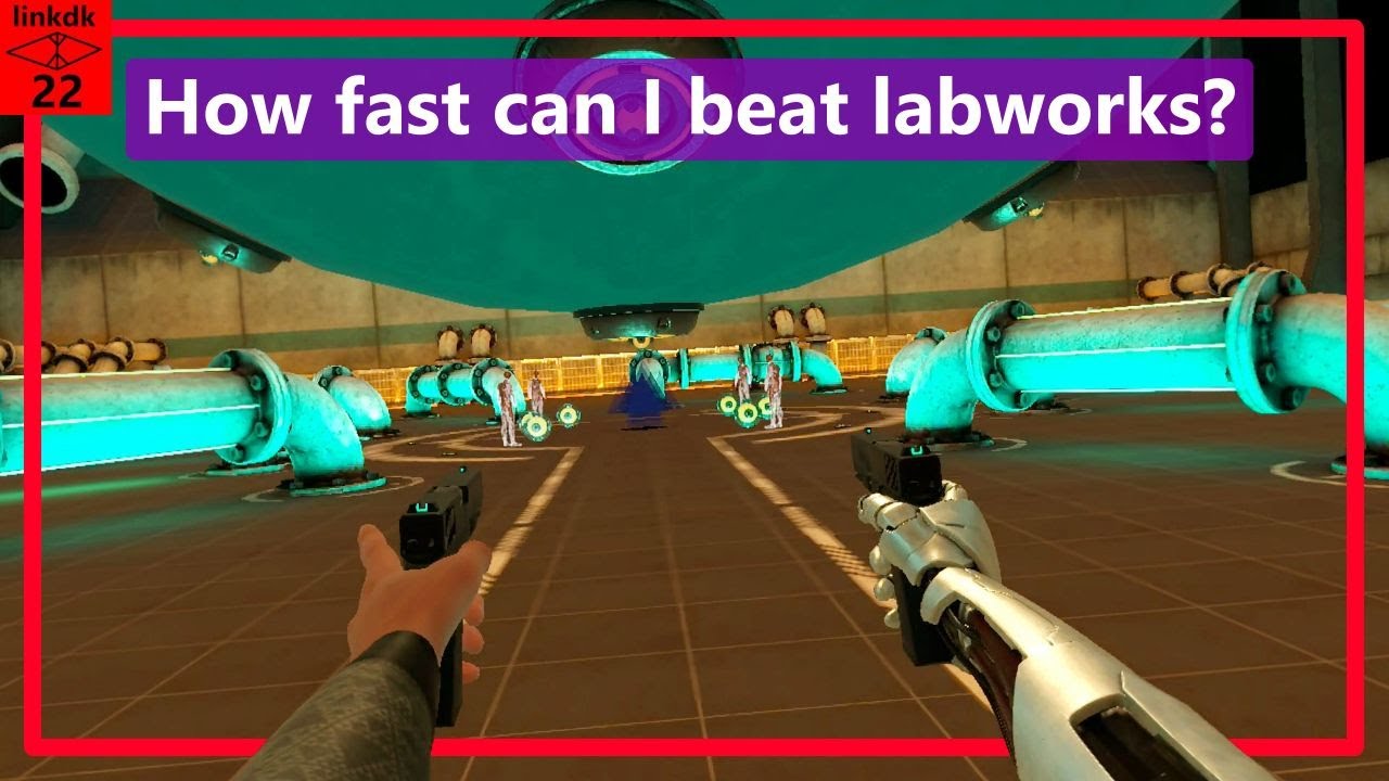 I tried to speedrun Labworks with no experience. - YouTube
