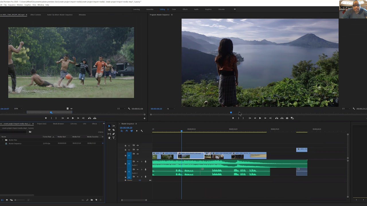 premiere pro all tabs overview - YouTube