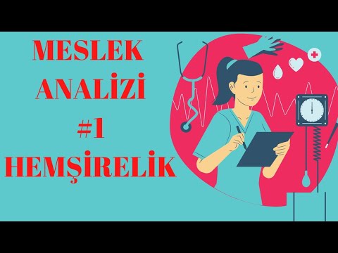 Meslek Analizi-1 (Hemşirelik) #Hemşirelik