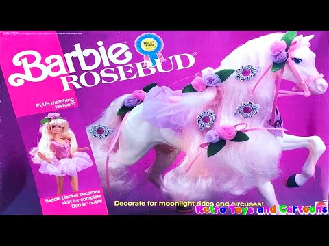 Barbie Rosebud Mattel Commercial Retro Toys and Cartoons