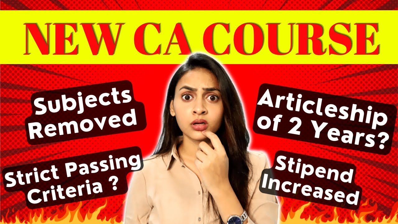 New CA Scheme 2023🔥 | CA New Course update | @azfarKhan - YouTube