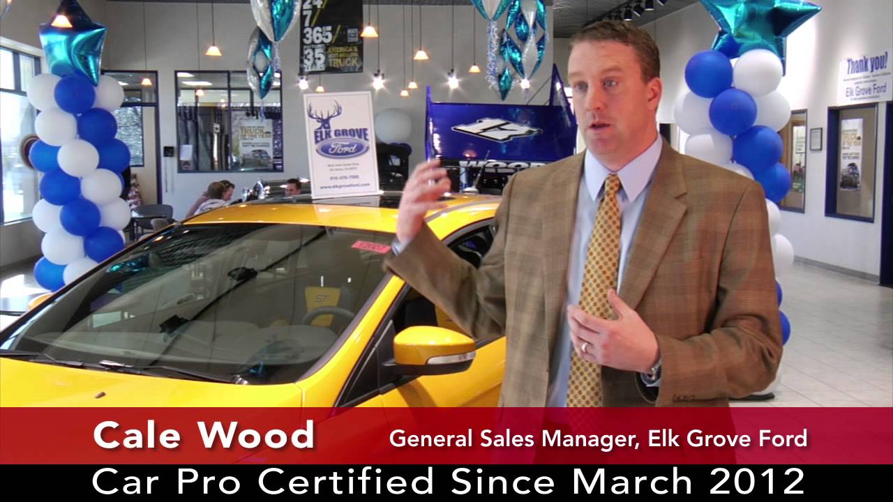 Car Pro Testimonial, Cale Wood, Elk Grove Ford 10/13 - YouTube