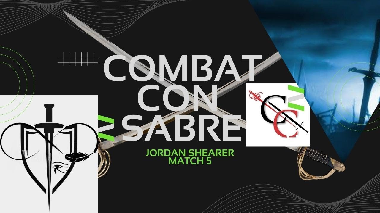 Combat Con 2022 Jordan Shearer Sabre Match 5 - YouTube