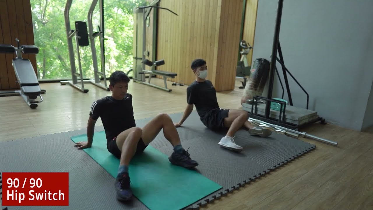 90/90 Hip Switch - YouTube