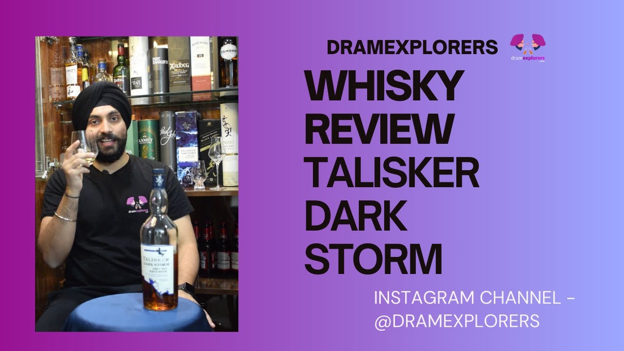 TALISKER - DARK STORM || WHISKY REVIEW || SINGLE MALT || ISLAY WHISKY ...