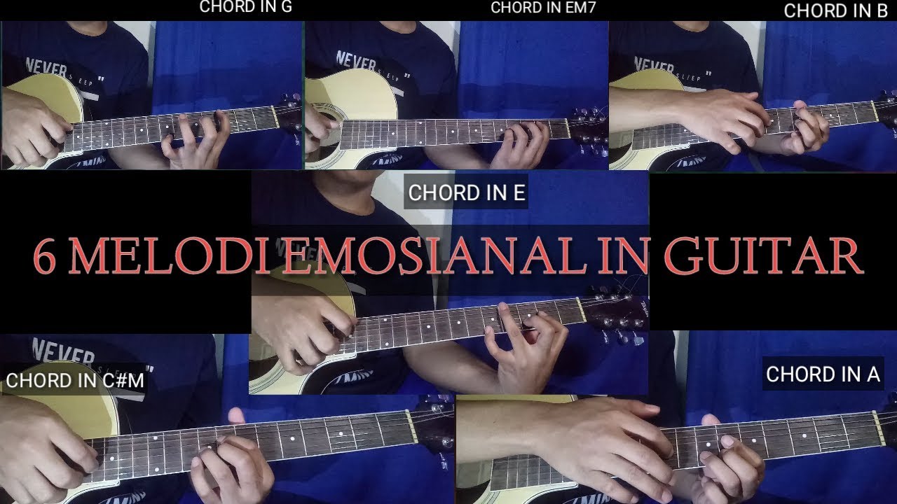 6 Personal Made Emotional Melody On Guitar - YouTube