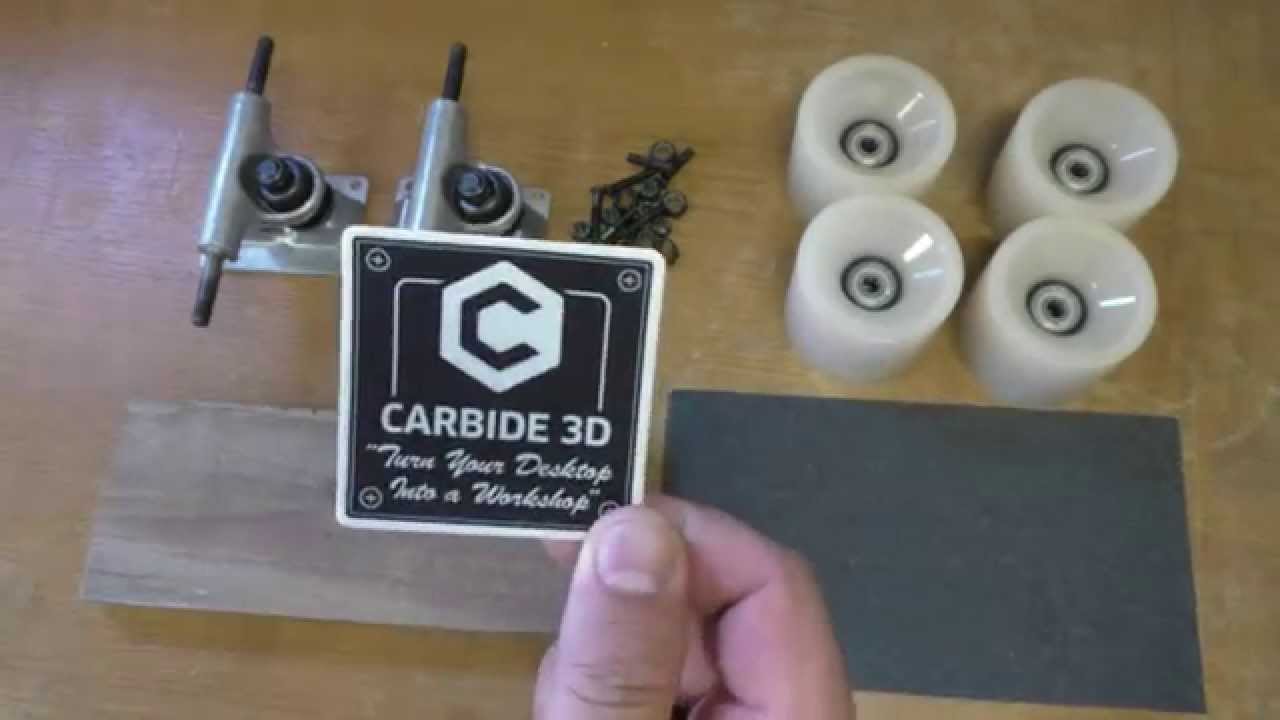 The Smallest CNC Skateboard - YouTube
