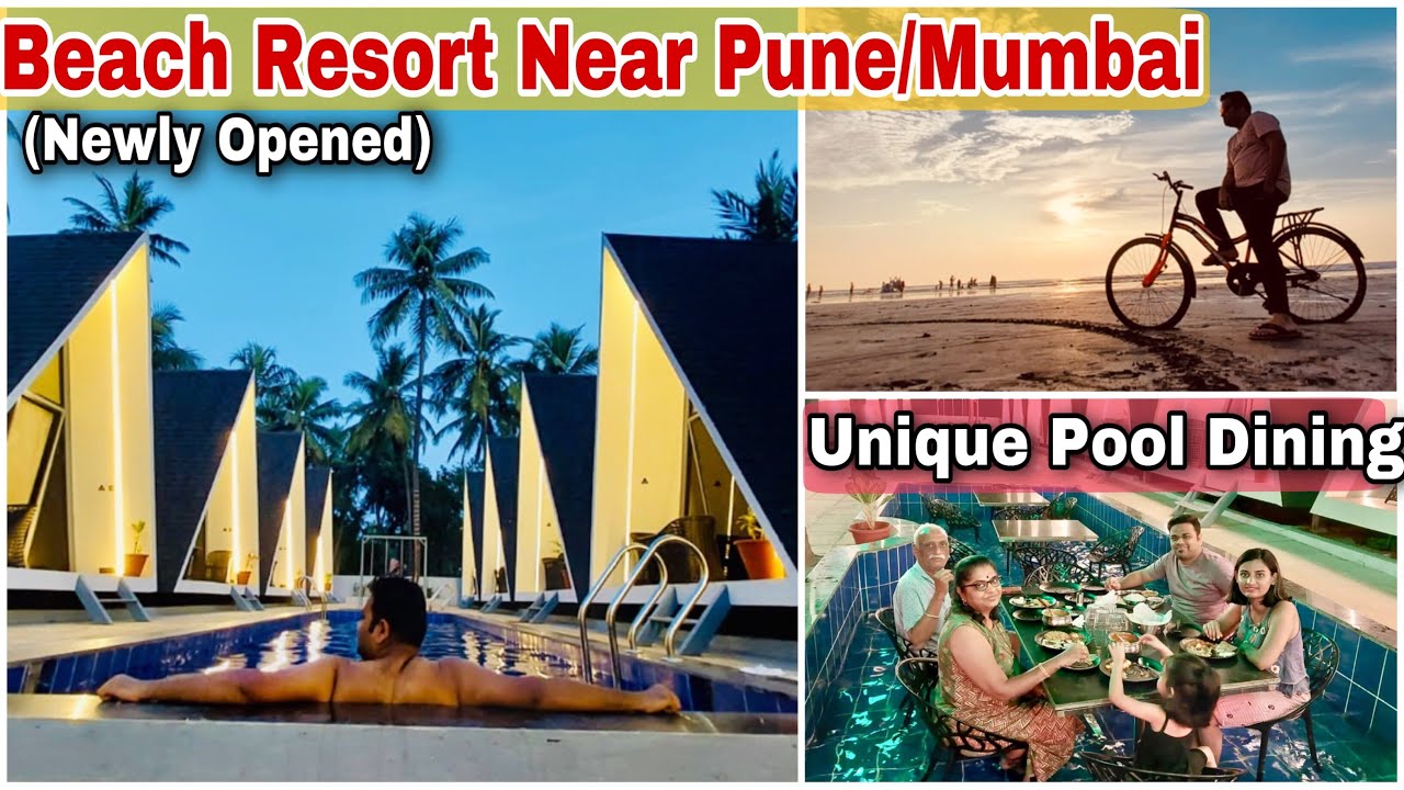 Maharashtra’s Unique Pool Dining | Namaste Beach Resort | Diveagar from ...