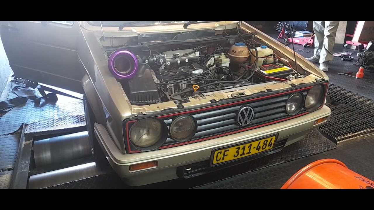 Vw 1800 8v in for a std Dicktator tuning - YouTube