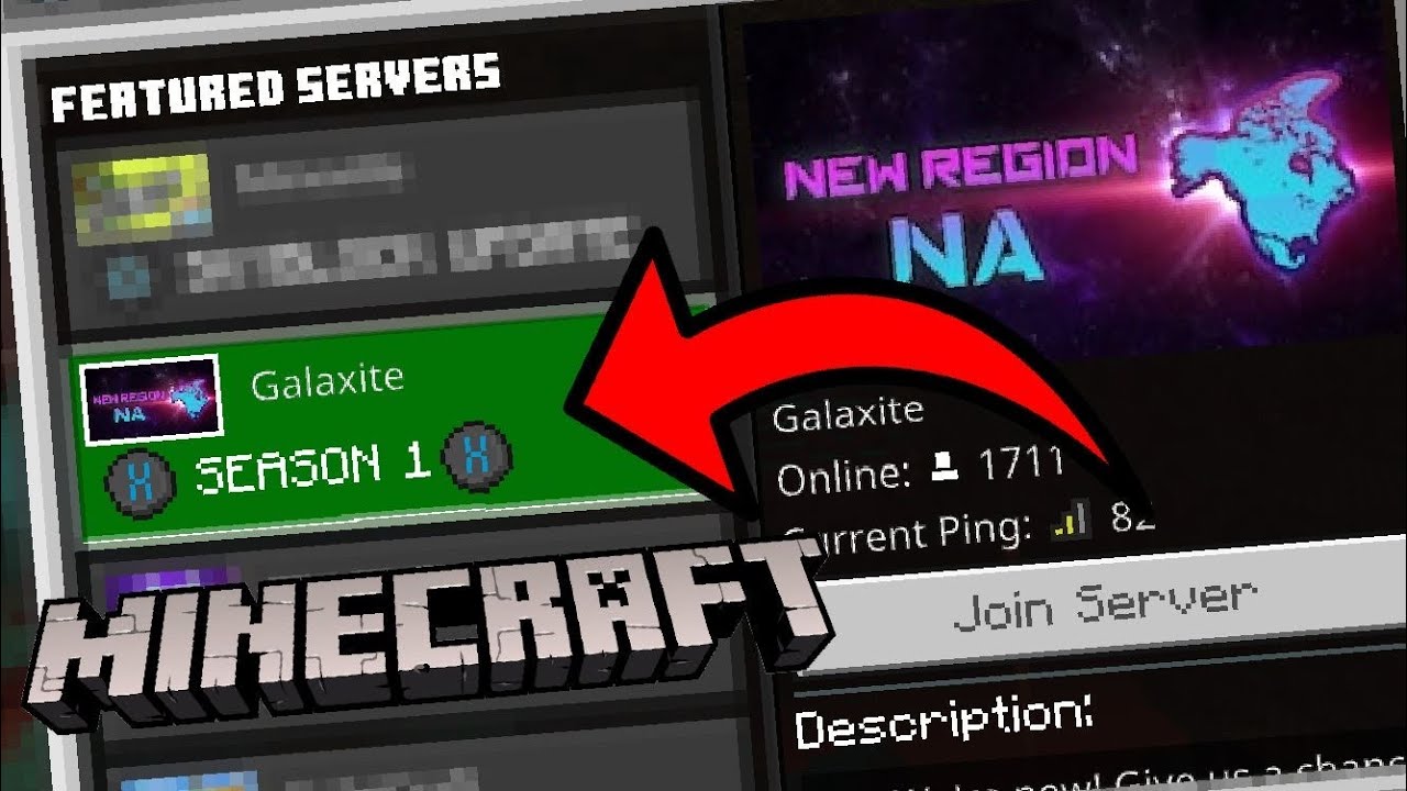 Playing The Newest Featured Server On Minecraft! - YouTube