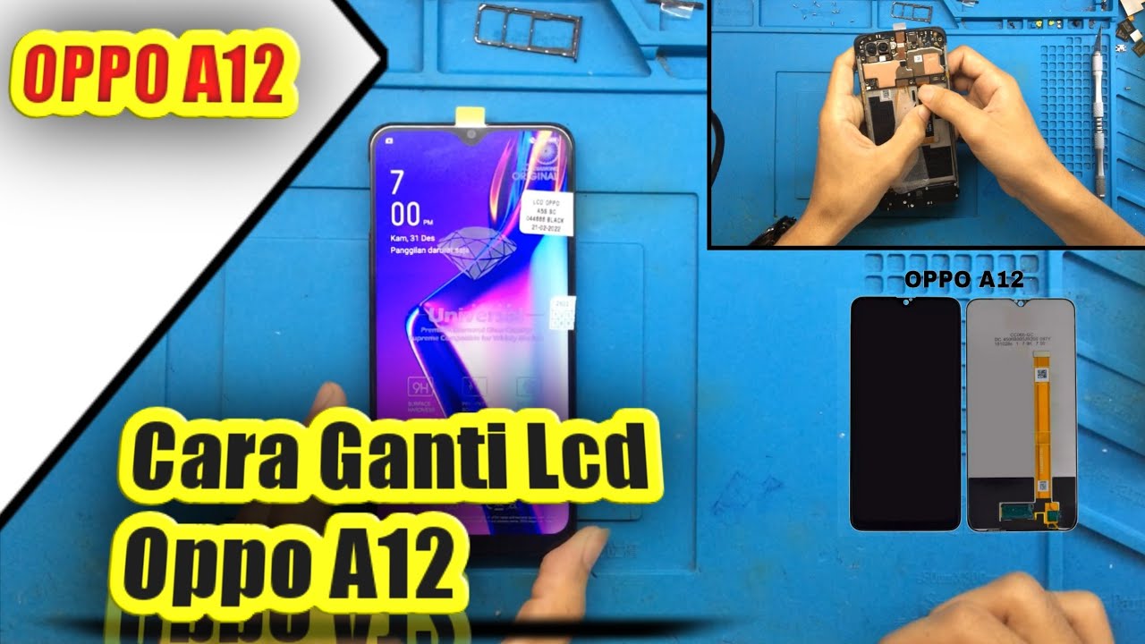 Ganti LCD OPPO A12 || OPPO A12 LCD REPLACEMENT - YouTube