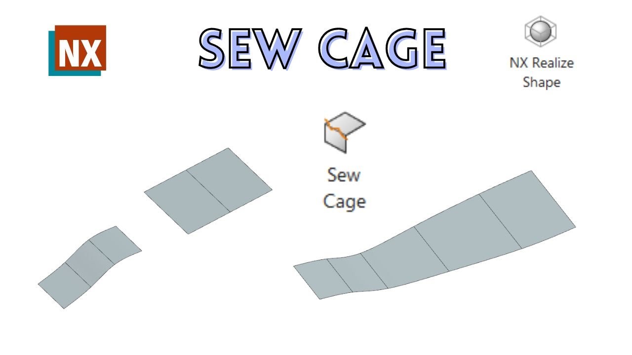 Sew Cage | How to use Sew Cage in NX | NX CAD | - YouTube