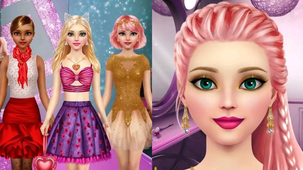 Top Model - Dress Up and Makeup.... Android Game Play - YouTube
