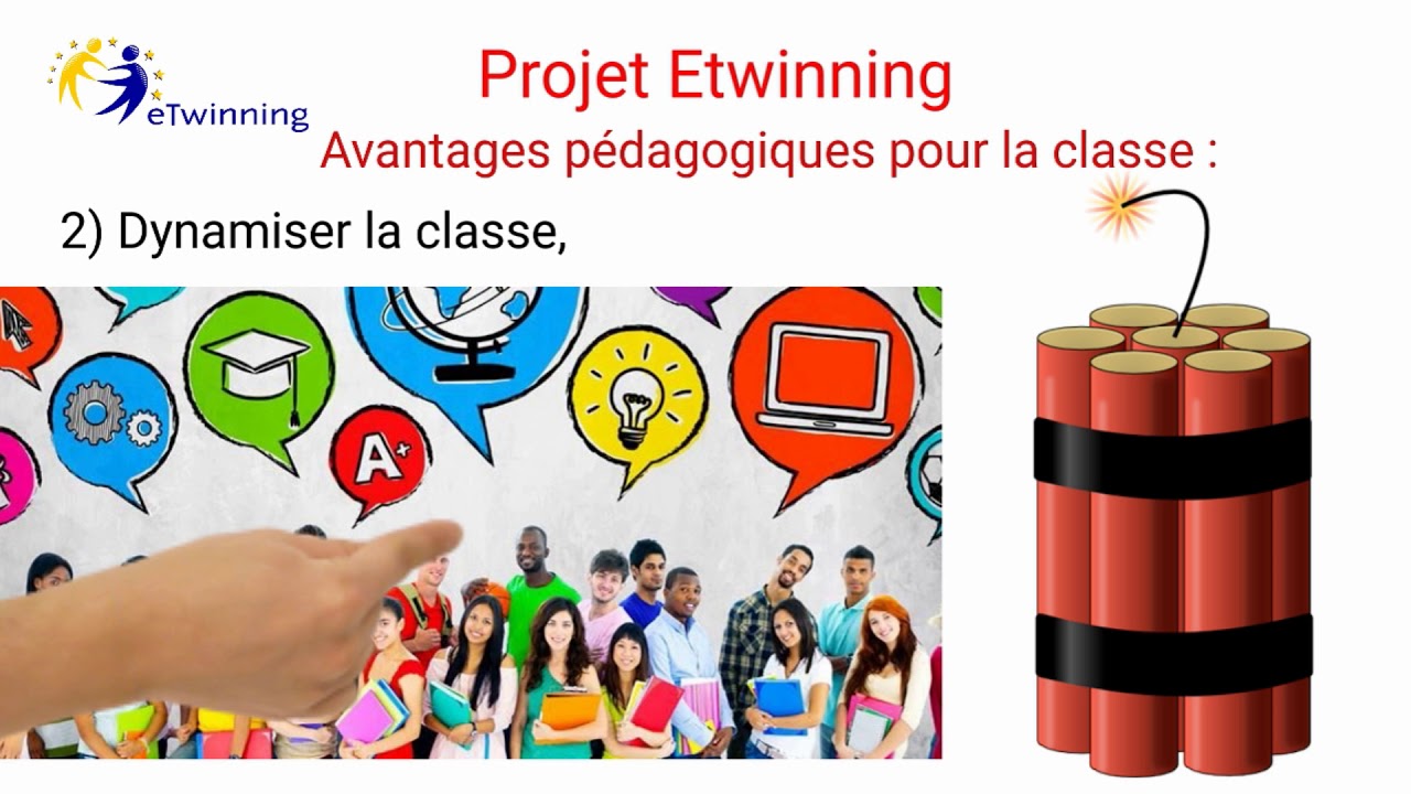 Projet Etwinning- Avantages pour la classe - - YouTube