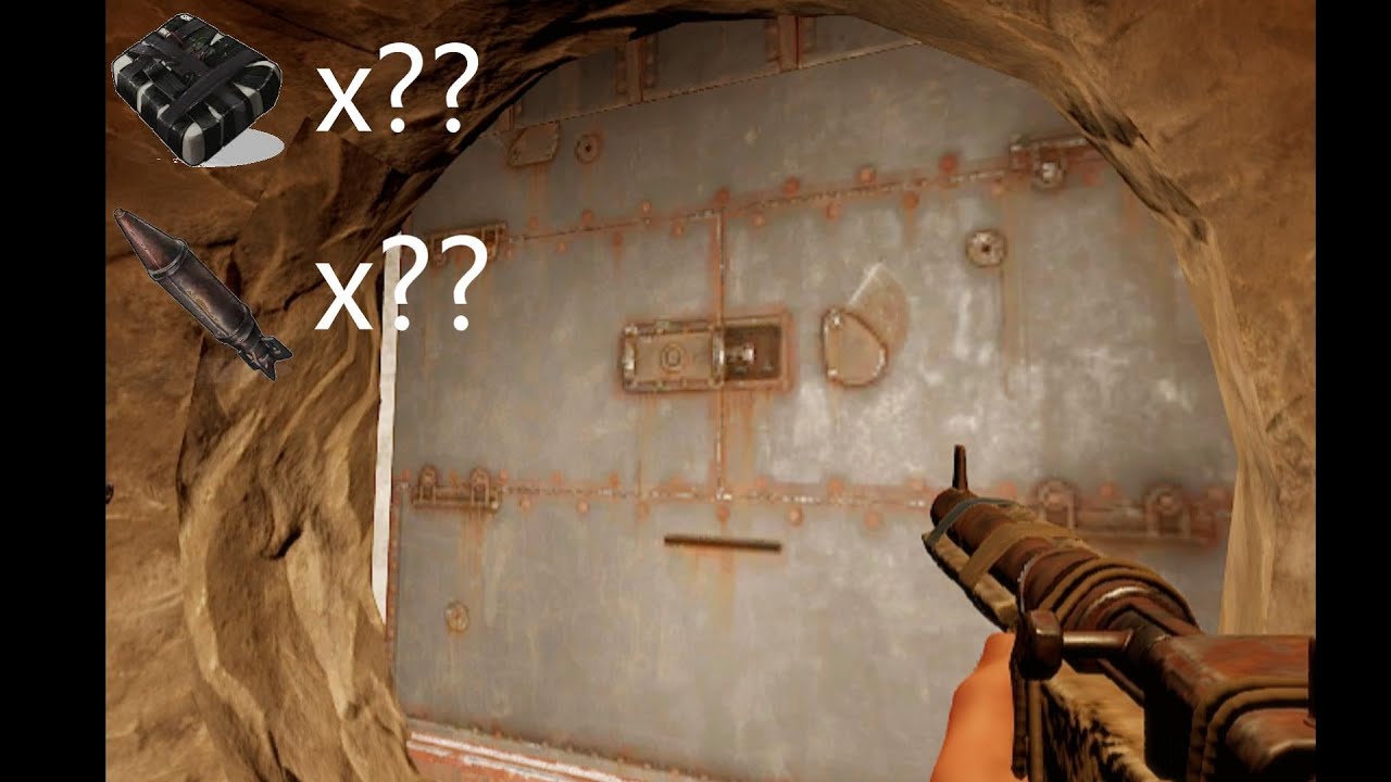 Rust - HQM cave base | 高金轟洞記錄 - YouTube