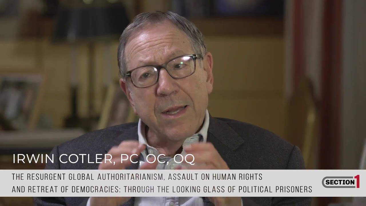 Irwin Cotler - Constitutional Democracy Under Stress - Conference 2019 ...