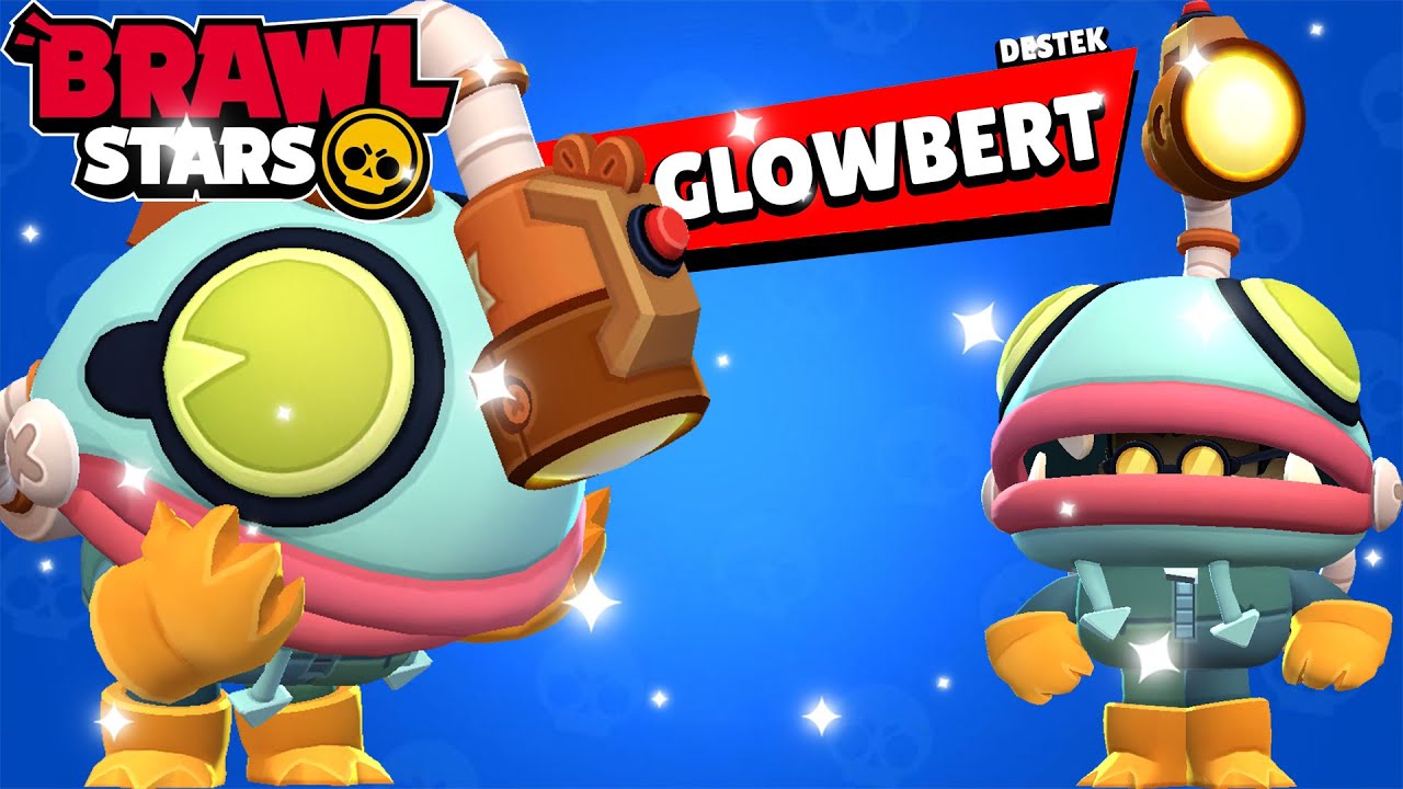 DEHŞET BİR ŞEY | Yeni Gizemli Karakter GLOWBERT Oynanış - Brawl Stars ...