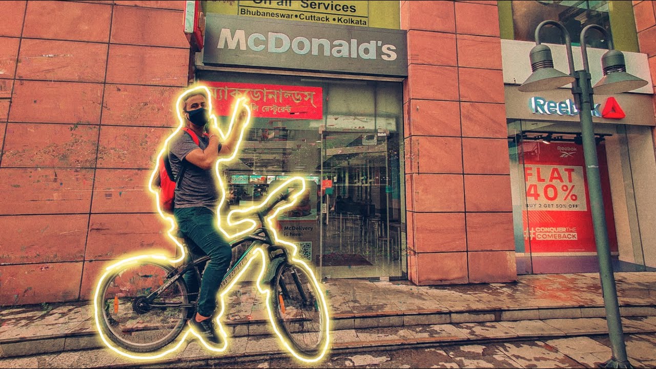 50 km cycling for McDonald's I McDonald's challenge - YouTube