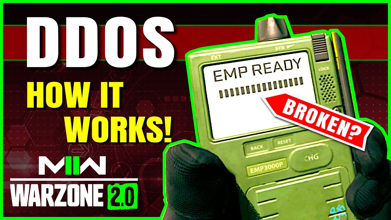 How The DDOS Works In MW2 And Warzone 2 | Modern Warfare 2 Field Upgrade Guide - YouTube