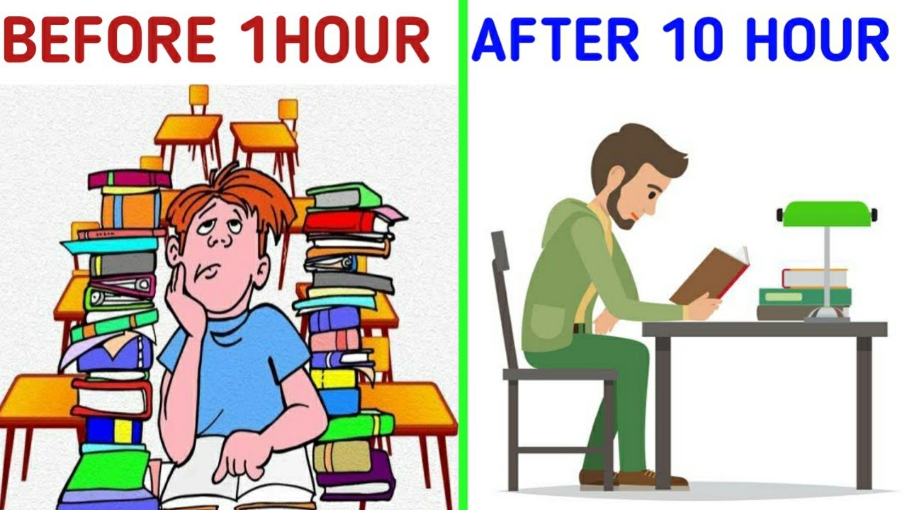 Simple trick to study 📚 8-10 hours without distraction, 100% Working ...