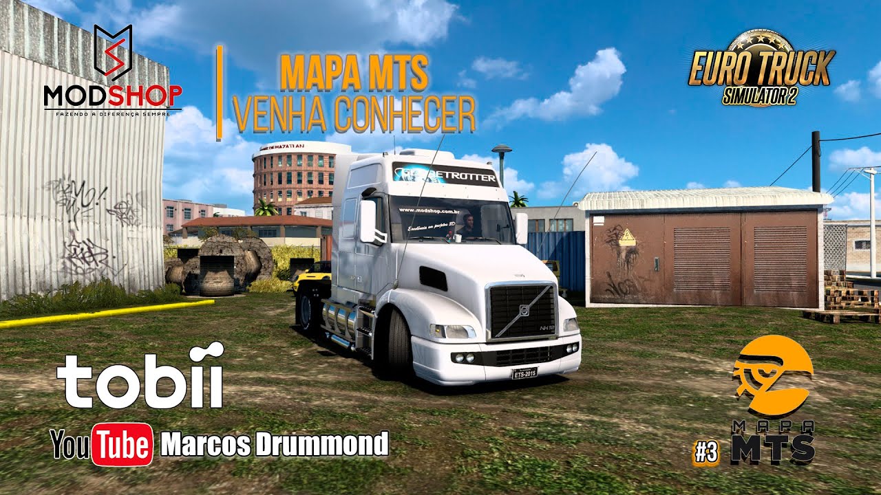 #3 MAPA MOD ETS 2 - MTS - Mexico Truck Simulator - LINDO DEMAIS ...