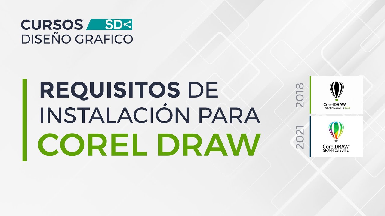 Requerimientos de instalacion y nuevas funciones de CorelDraw 2018 2021 ...